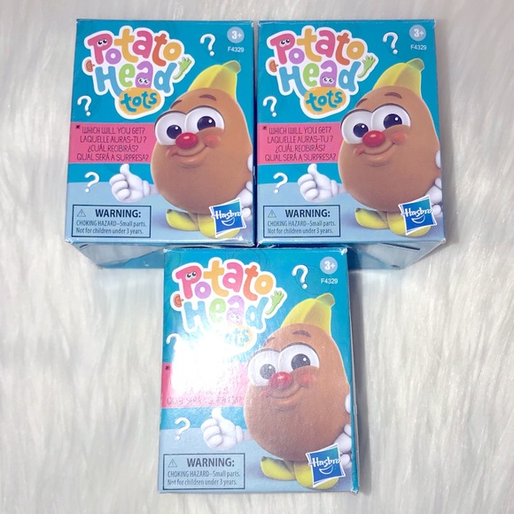 Hasbro | Toys | New Hasbro Potato Head Tots Toy Set Of 3 Duplicates For ...